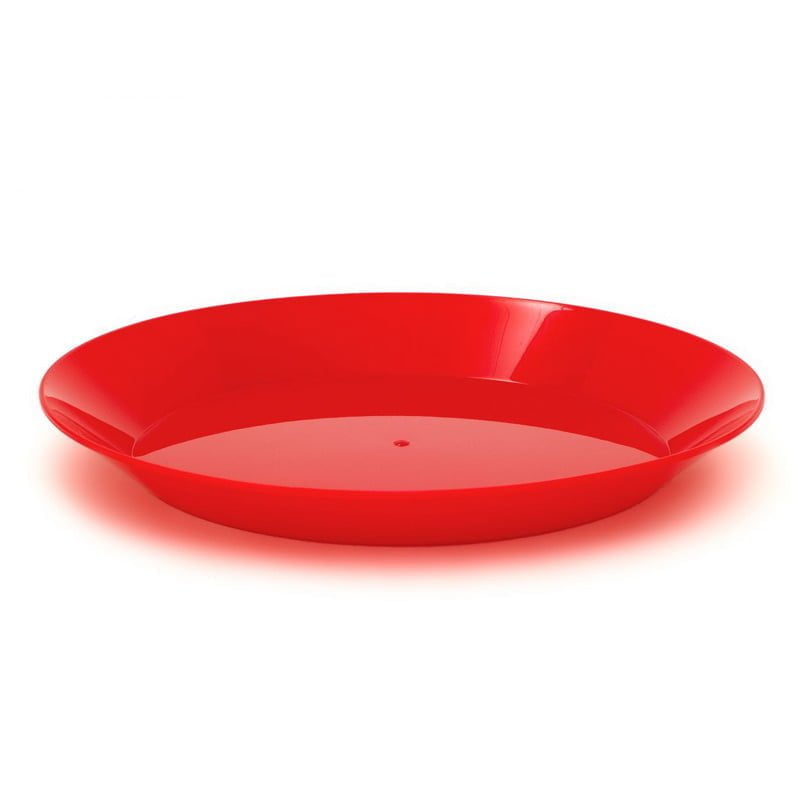 GSI Outdoors Cascadian Plate - Red | Campcraft GSI Outdoors Cascadian Plate - Red | Campcraft