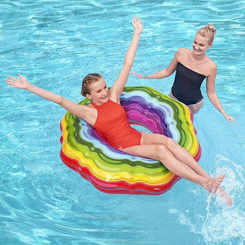 Bestway Rainbow Ribbon Tube | Campcraft