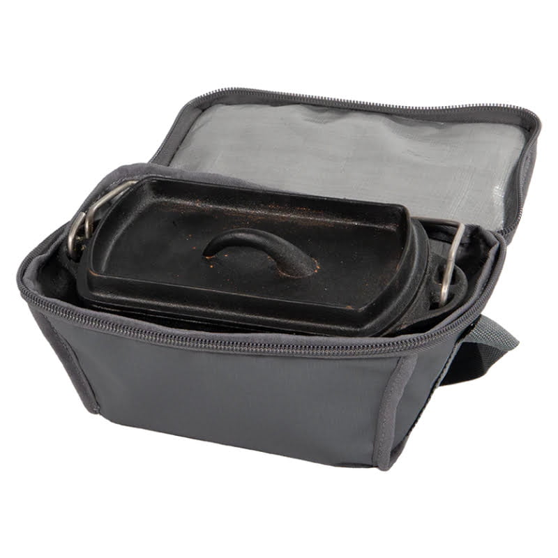 Camp Cover Bread Pan Cover Ripstop - Charcoal | Campcraft