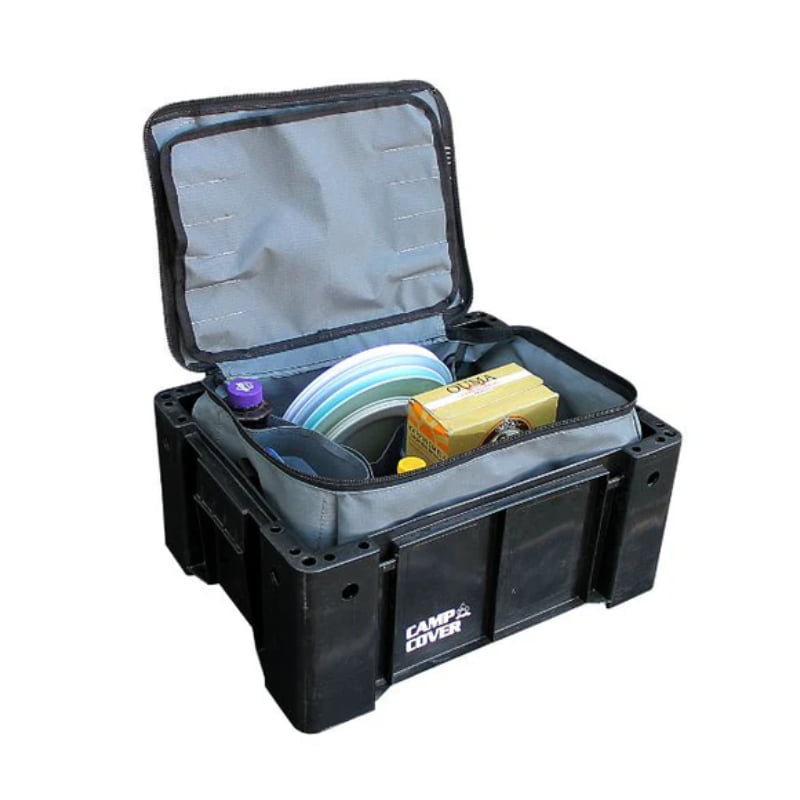 Camp Cover Kitchen Organizer Deluxe - Charcoal | Campcraft