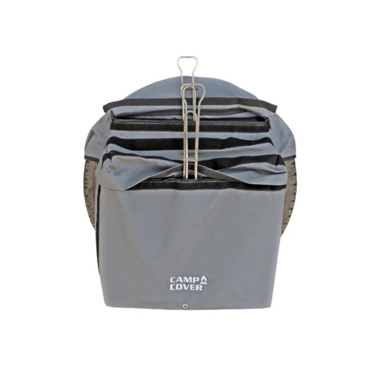 Camp Cover Wheel Bin Safari - Large Charcoal | Campcraft