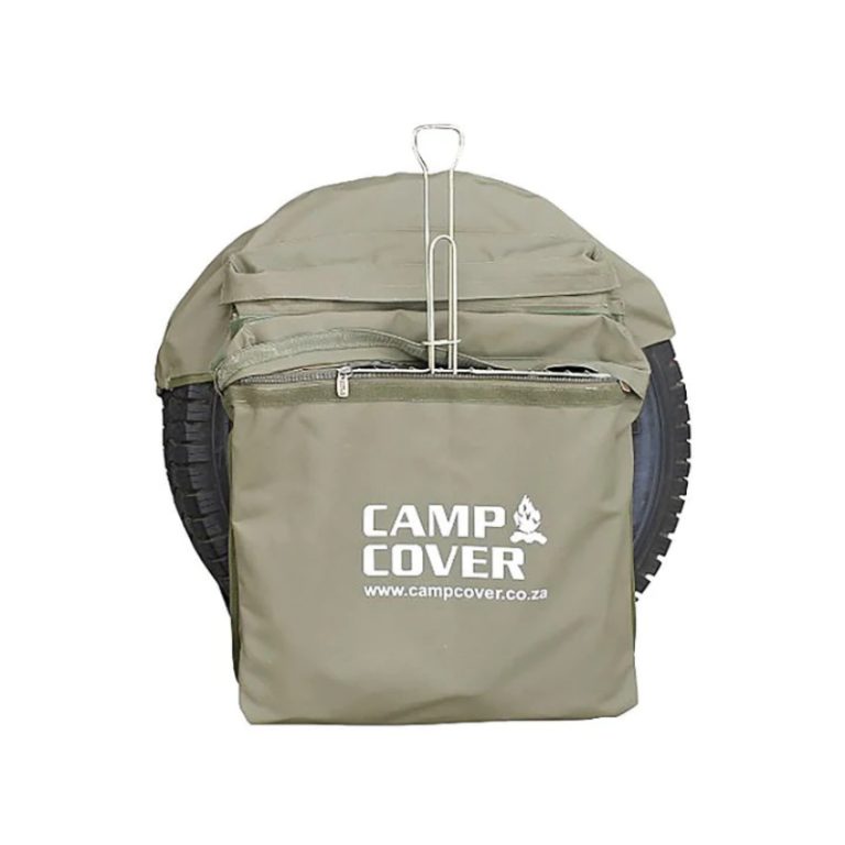 Camp Cover Wheel Bin Safari - Large Khaki | Campcraft