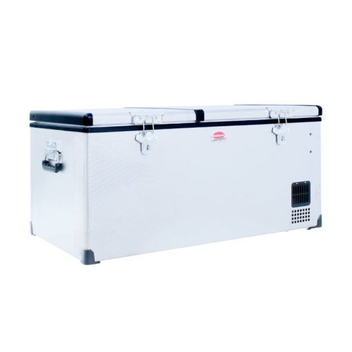 Snomaster 92.5L Low Profile Dual Compartment Portable Fridge/Freezer ...