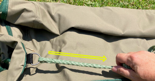 How To Reattach A Guy Rope | Campcraft
